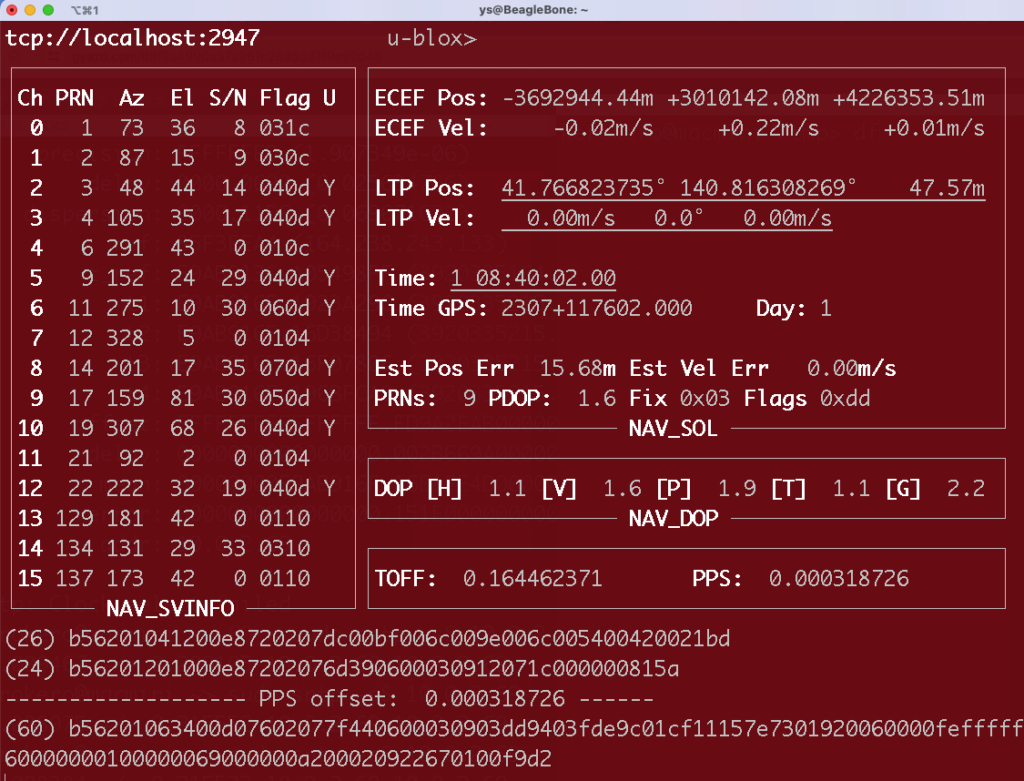 GPS+PPSによるNTPサーバの設定 – 凪日の作業部屋